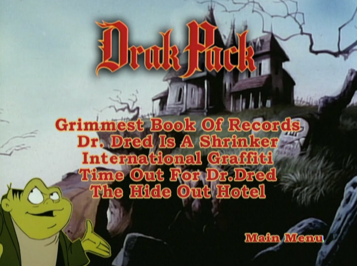 Drak Pack Blu Ray 2-Disc or 3-DVD Set – ClassicTVShop